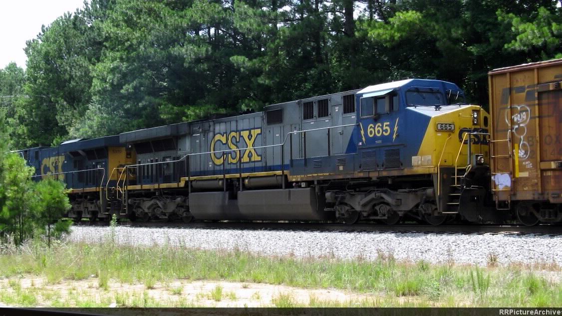 CSX 665 CW60AC